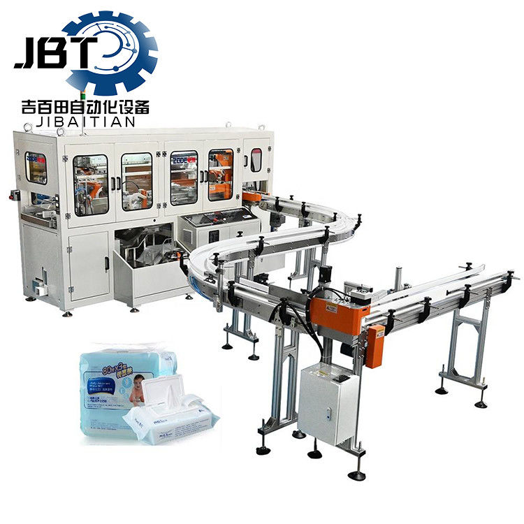 Flushable High Speed Wet Tissue Production Line With N Fold 10-15kw